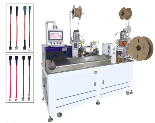 RS-7703 Automatic 2-Side Crimping And Shrink Tube Inserting Machine