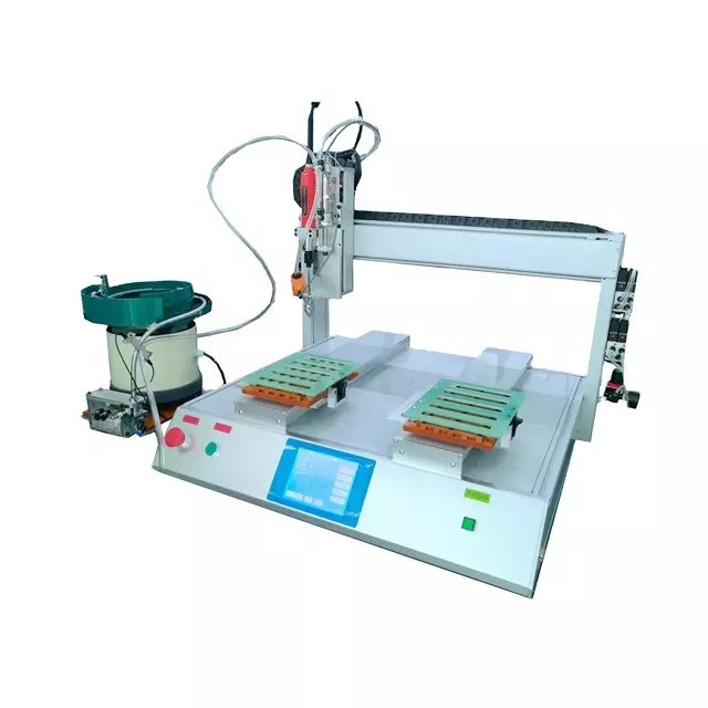 RS-L401-2F Automatic Screw Locking Machine With Screw Vibratory Bowl ...