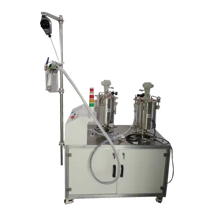 Semi-automatic Glue Liquid Filling Potting Machine For 2 Components Glue