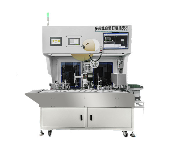 RS-2025C Multi-core Cable Automatic Crimping And Housing Insertion Machine
