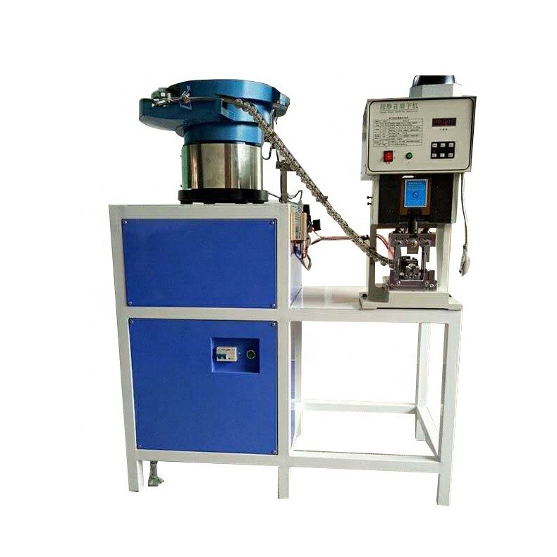 RS-4.0T Auto power plug cord cable terminal crimping machine for 2 pin ...