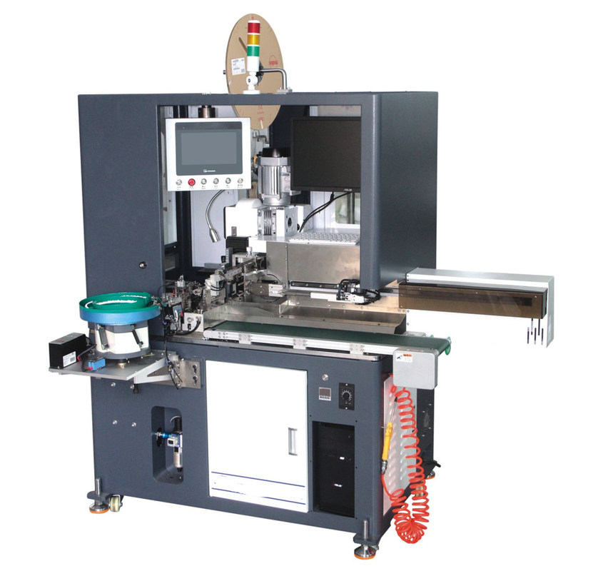 Auto One-end Terminal Crimping And Inserting Connector Machine, Wire ...