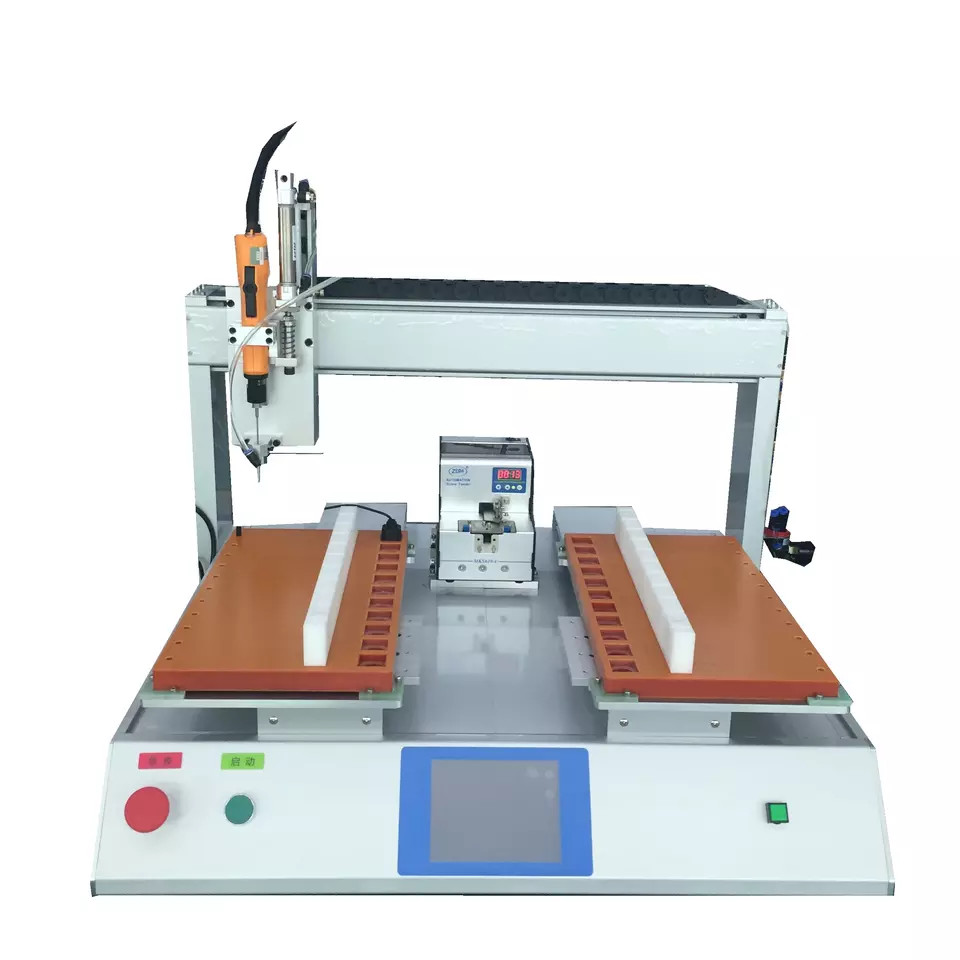 YS-L401-2E Automatic Screw Machine With Double Working Platform Screw ...