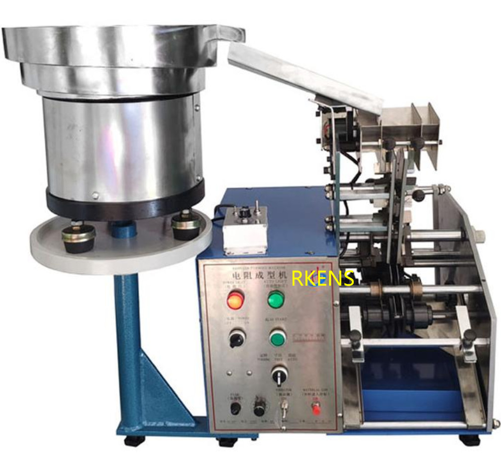 RS-907AUK Axial Lead Resistor Diode Forming And Kinking Machine