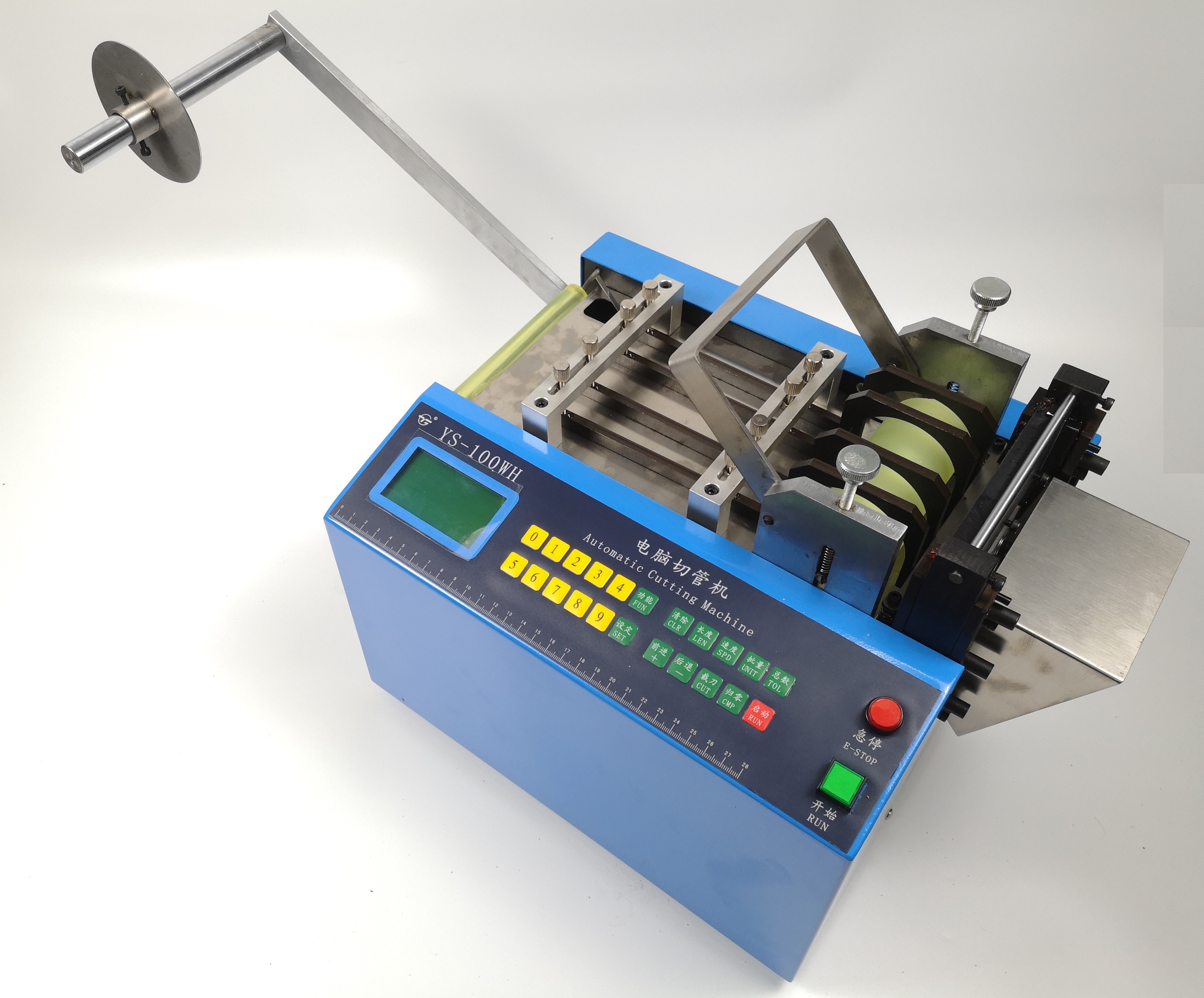 YS-100WH Rubber Foam Tube Cutting Machine, Auto Max 25mm OD Silicone ...