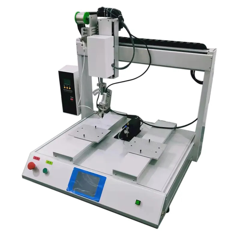 YS-HX542 Automatic 4 Axis Dual-Platform PCB Soldering Machine Wire ...