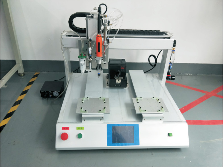 Automatic Screw Locking Driving And Glue Dispenser Integrated Machine