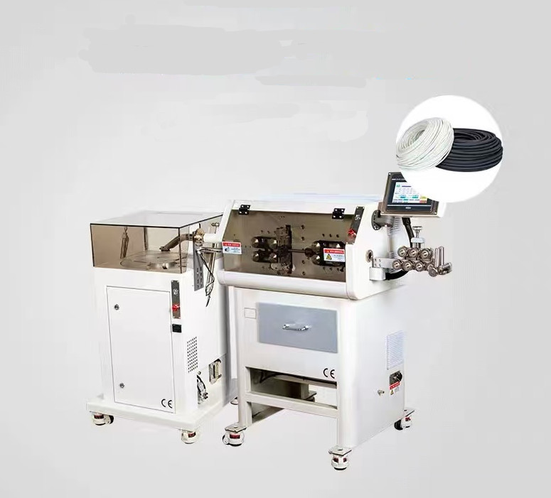 RS-8500HC New Energy Multi-Core Cable Cutting Stripping And Coiling Machine