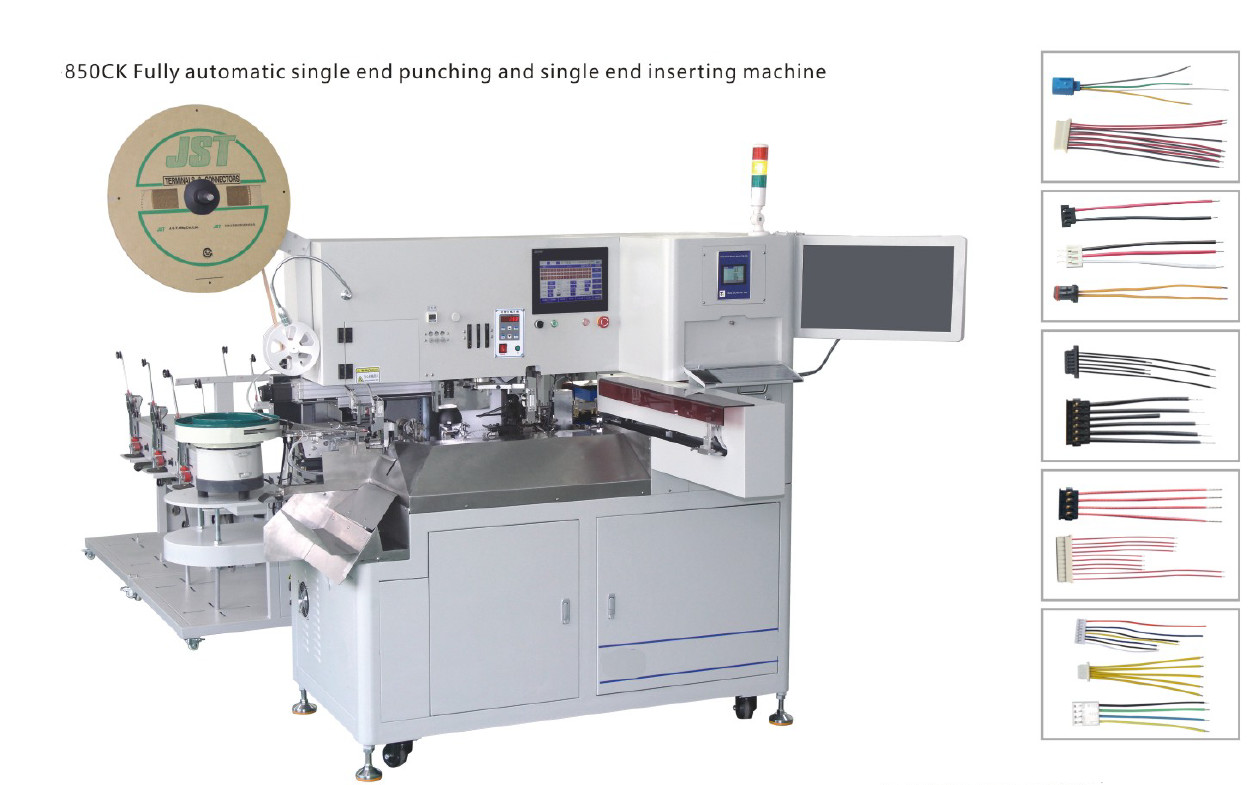 RS-850CK Fully Automatic Single-Side Crimping And Single Head Shell ...