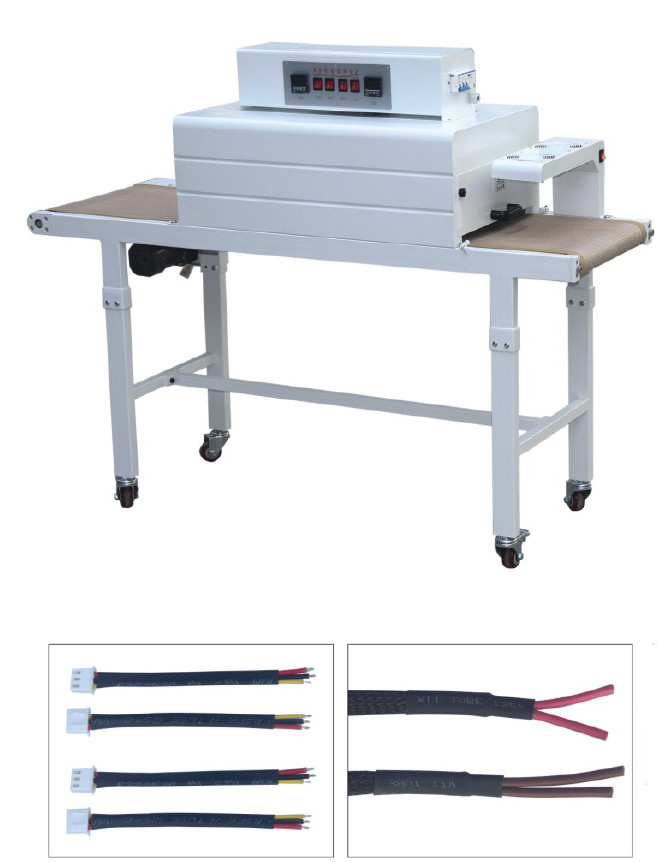 RS-848H Tunnel Oven Heat Shrink Tube Heating/Baking Machine (Closed Type)