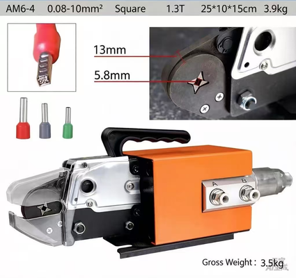 Pneumatic Terminal Tubular Ferrule Crimping Machine With Quadrilateral ...