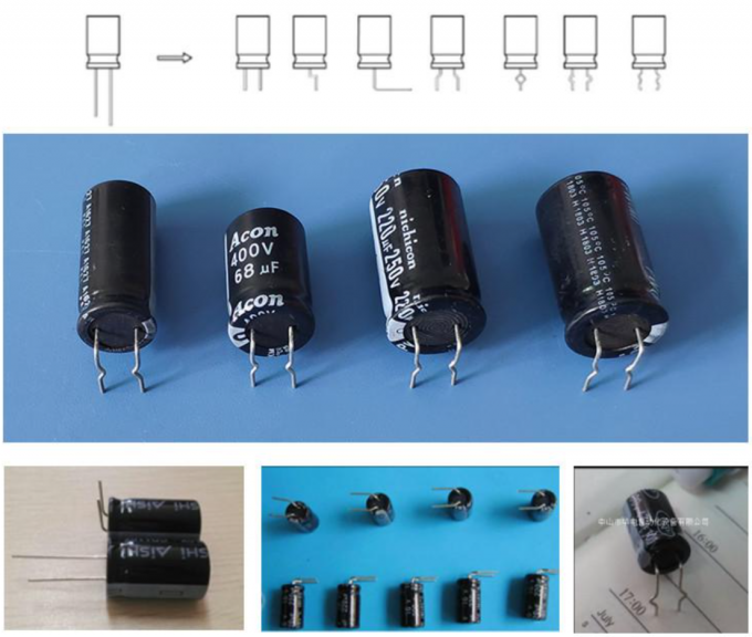 RS-901AY Electrolytic Capacitor Lead Cutting And Forming Machine With ...