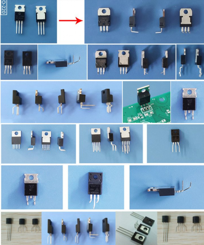 Mosfet Transistors Cut And Form Machine Transistor Center-Lead-Out ...