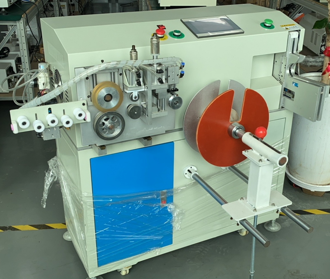Automatic Cable Metering Cutting Winding And Binding Machine For 1-12mm Cables Coiling