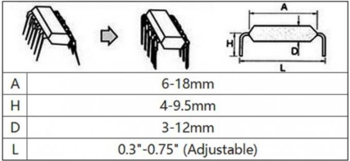 IC Components Lead Forming Machine, IC Lead Straightener