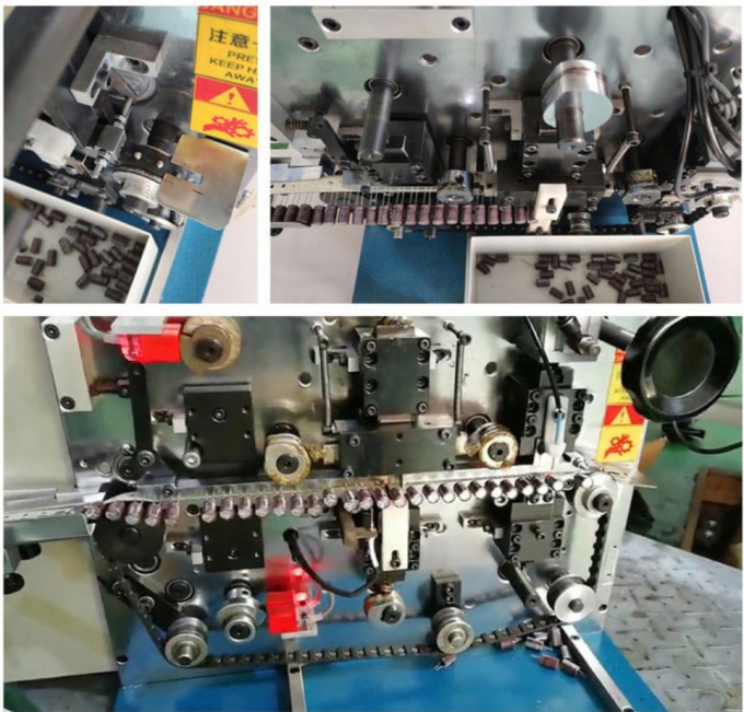 RS-903C Automatic Taped Electrolytic Capacitor Leads Narrowing Shaping ...