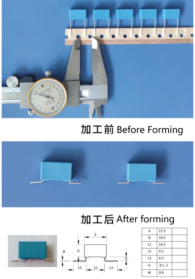 Automatic Taped Film Capacitor Forming Machine Component Pin Extension ...