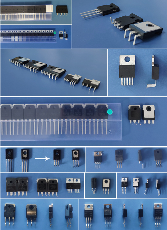 RS-901K Automatic Bridge Forming Machine IBGT Transistor Foot Bending ...