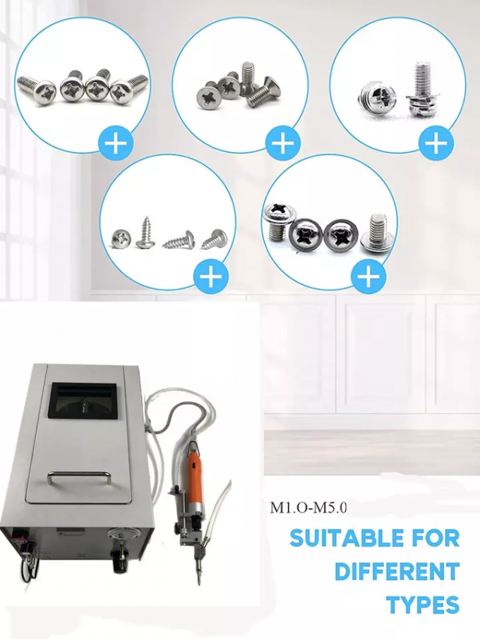Handheld Screw Driver Machine With Auto Screw Feeder For Electronics ...