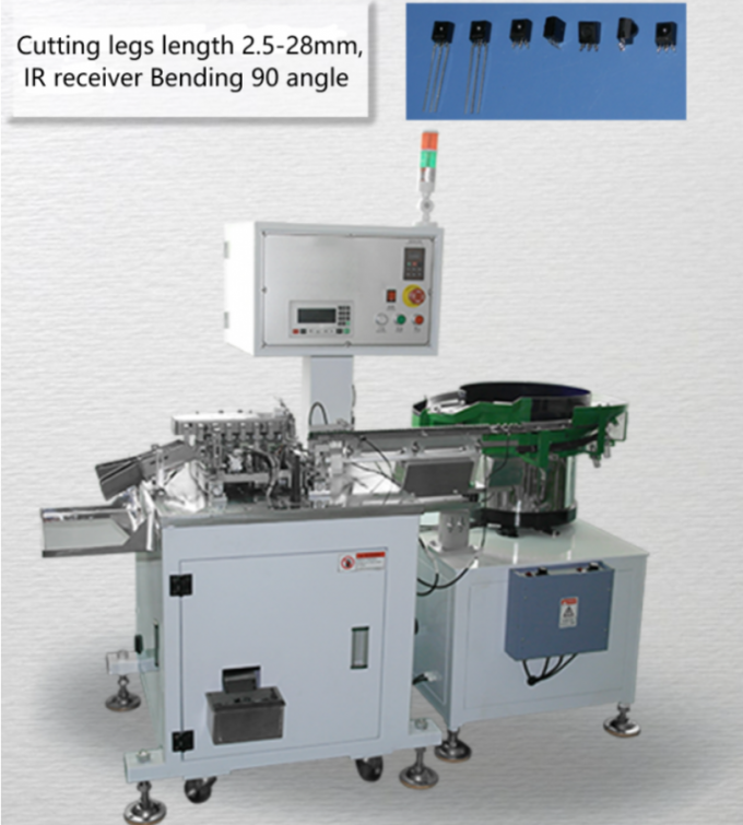 RS-901AW Automatic Bulk 3-5MM IR Receiver Diode Lead Forming Machine ...