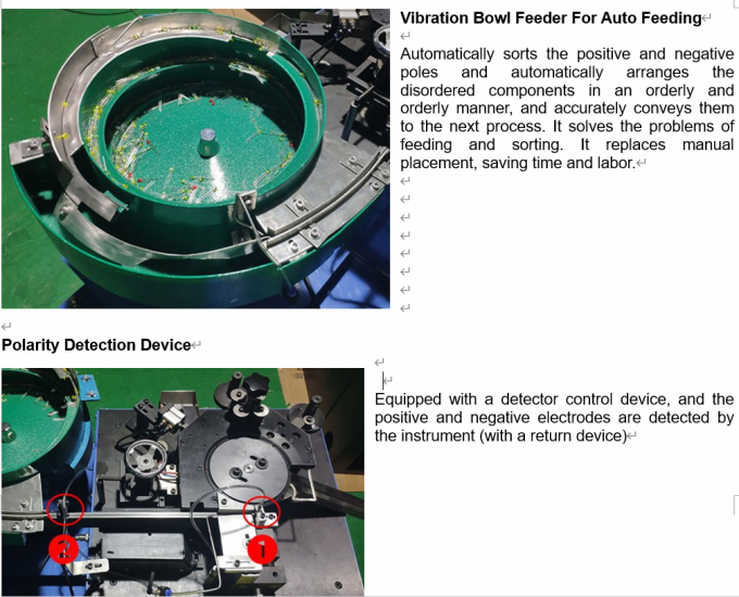 RS-909 Auto LED Polarity Check IR Receiver Forming Machine Bulk LED ...