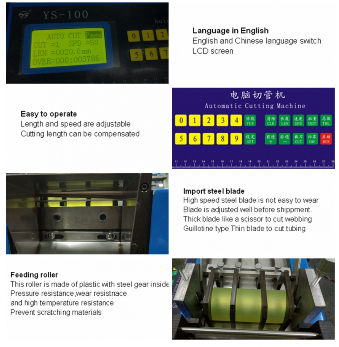 YS-100 Automatic PVC Tube Cutting Machine, PVC Tube Cutter Machine ...