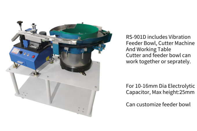 RS-901D Automatic Capacitor Lead Cutting Machine For 10-16MM Diameter ...